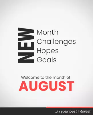 Customizable Happy New Month Flyer Templates for All Months
