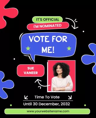 Free Customizable Elections Flyer Templates | DesignWiz