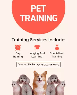 Training Flyer Templates for Skill Development Promotions