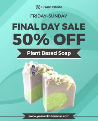 Free Soap Flyer Templates for Sales & Workshops