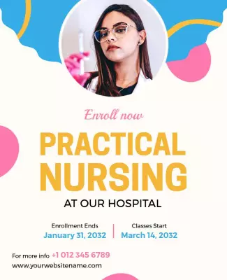 Nursing Flyer Templates – Free & Customizable Designs