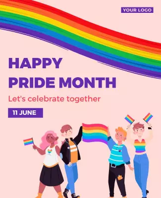 Free Pride Month Flyer Templates – Customize, Download & Print