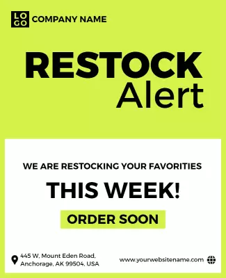 Printable Coming Soon Flyer Templates for New Openings