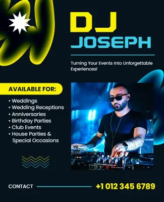 DJ Flyer Templates – Free, Customizable & Ready to Use
