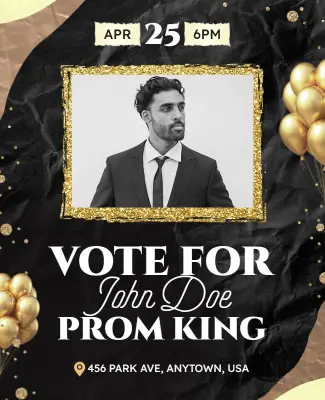 Prom Flyer Templates | Free & Editable Online