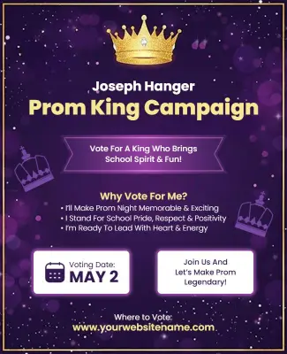 Prom Flyer Templates | Free & Editable Online
