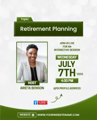 Retirement Flyer Templates | Free, Editable & Print-ready
