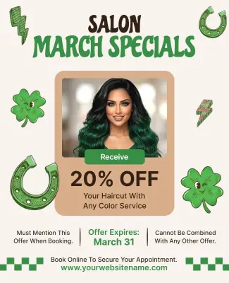 Salon Flyer Templates – Free, Editable & Print-Ready