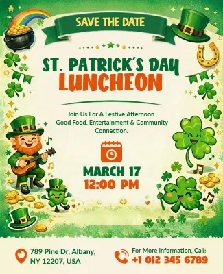 St. Patrick's Day Flyer Templates | Easy to Use
