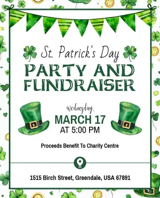 St. Patrick's Day Flyer Templates | Easy to Use