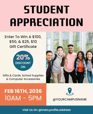 Free Appreciation Flyer Templates for Volunteers & Employees