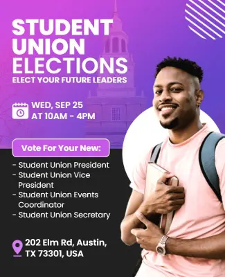 Free Union Flyer Templates for Meetings & Elections