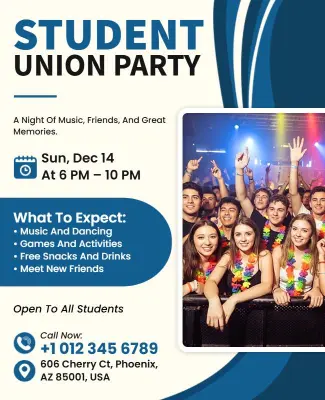 Free Union Flyer Templates for Meetings & Elections