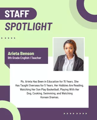 Free Spotlight Flyer Templates for Employee & Student Recognition