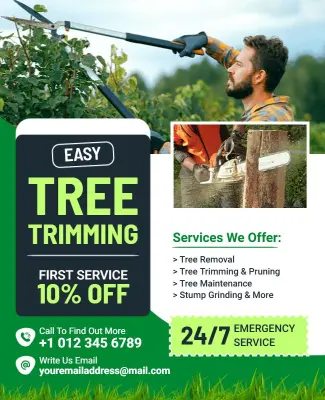 Free Tree Service Flyer Templates for Maintenance & Removal