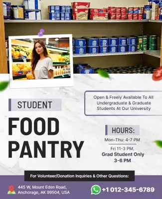 Free Food Pantry Flyer Templates for Events & Donations