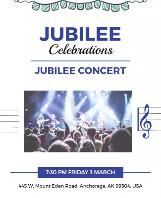 Jubilee Poster Templates - Free to Edit, Download & Print Online