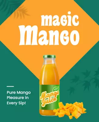 Juice Poster Templates - Free for Bars, Cafes & Juice Shops
