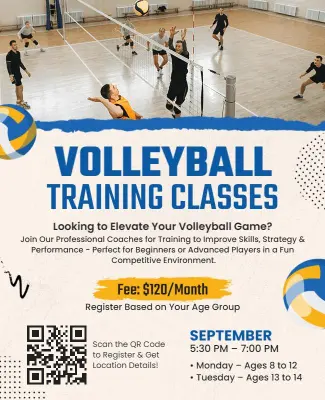 Volleyball Flyer Templates – Free to Customize, Download & Print