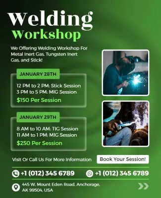 Free Welding Flyer Templates for Services & Equipment Sales