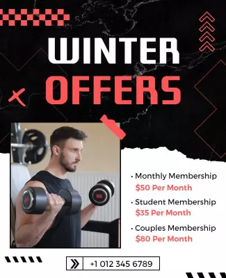 Membership Flyer Templates - Free to Customize & Download