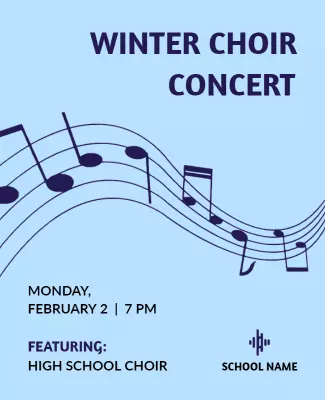 Free Choir Flyer Templates for Church Rehearsals & Auditions