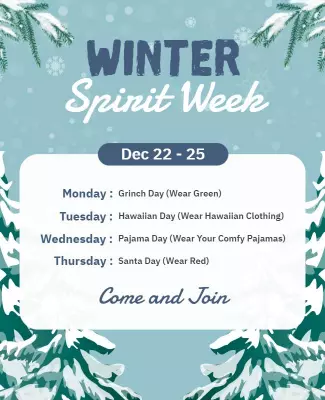 Spirit Week Flyer Templates | Free, Editable & Printable