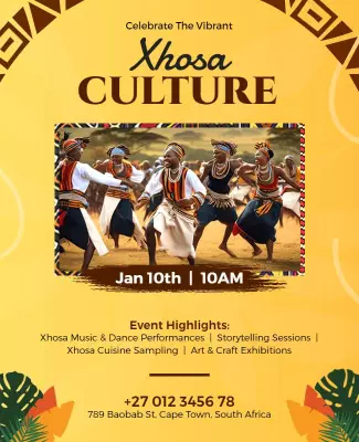 Online Cultural Flyer Templates for Festivals & Heritage Events
