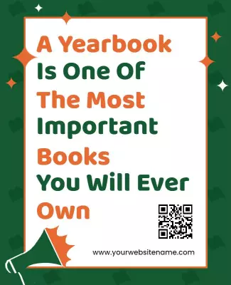 Printable Yearbook Flyer Templates for School Sales & Orders